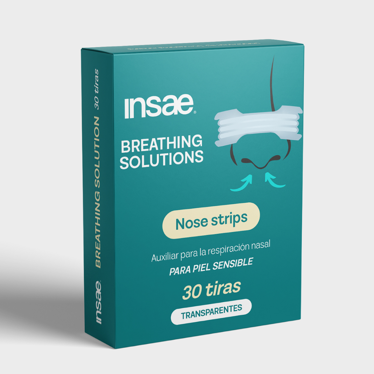 Nose Strips - Transparentes | 30 piezas – Insae Wellness